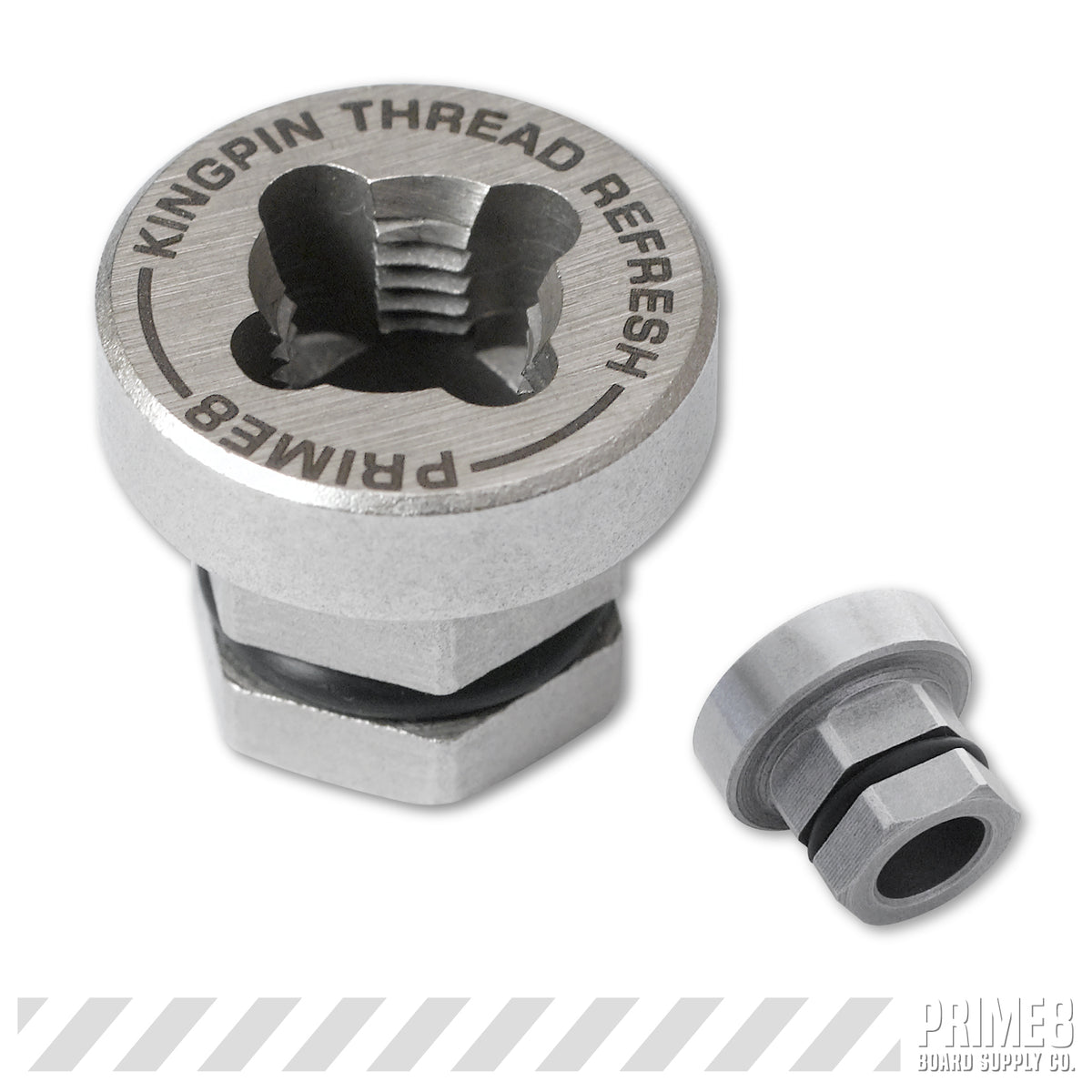PRIME8 Universal Kingpin Threader – PRIME8™ Premium Skate Tools